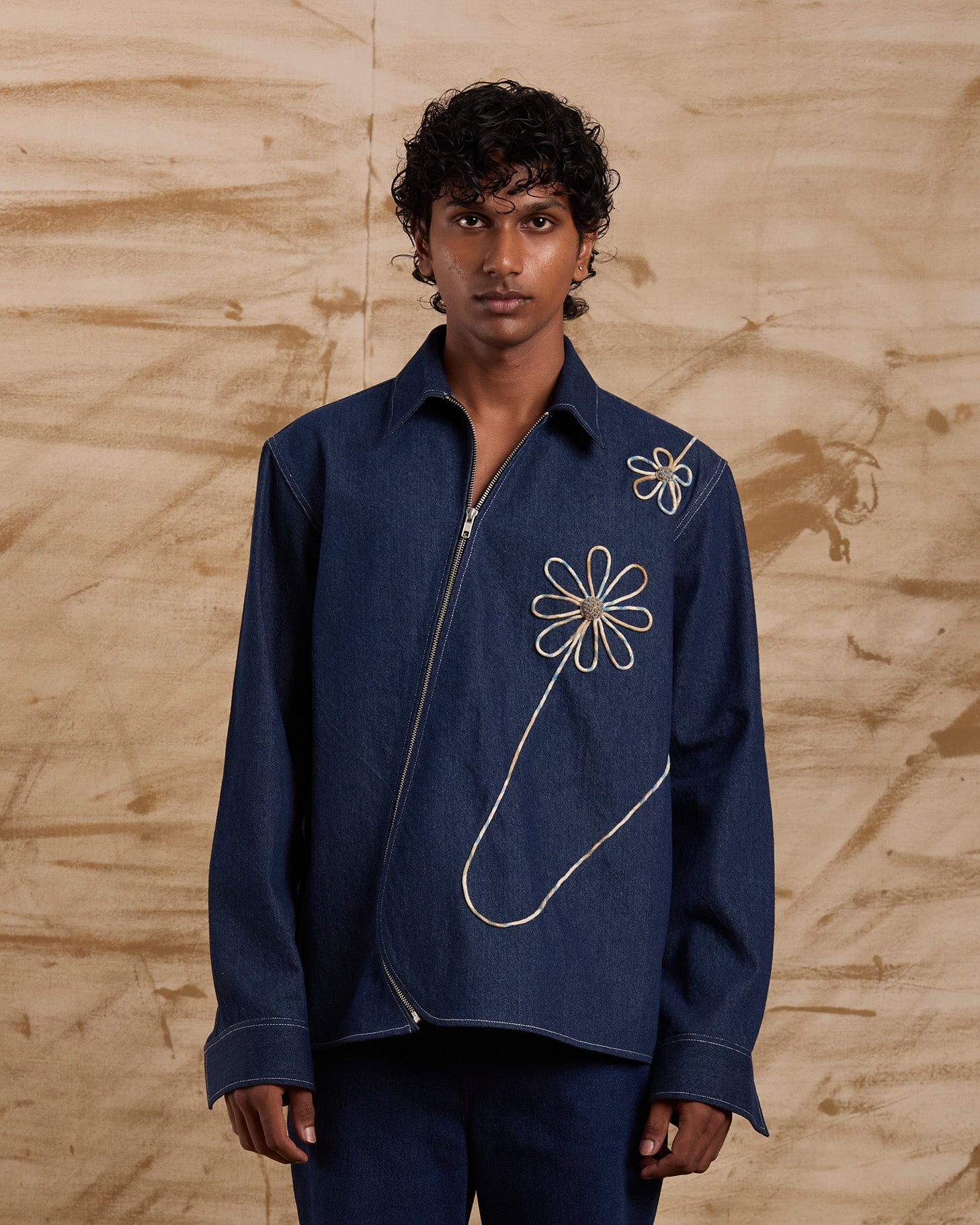 No Time to Die Malar Hand Embroidered Jacket – erode.clothing